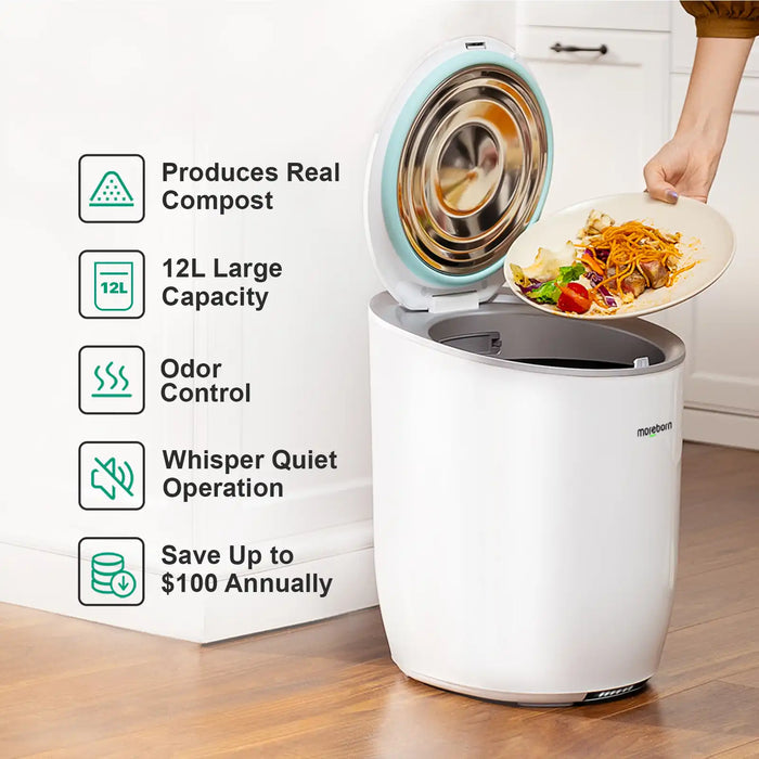 MoreBorn by Neakasa Electric Kitchen Composter – Emaratshop